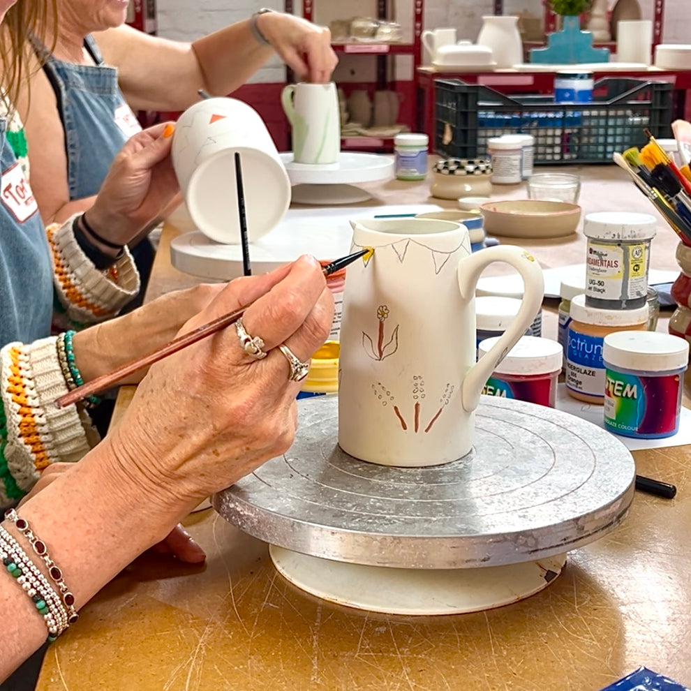 Paint a Pot – Tor Pottery Works